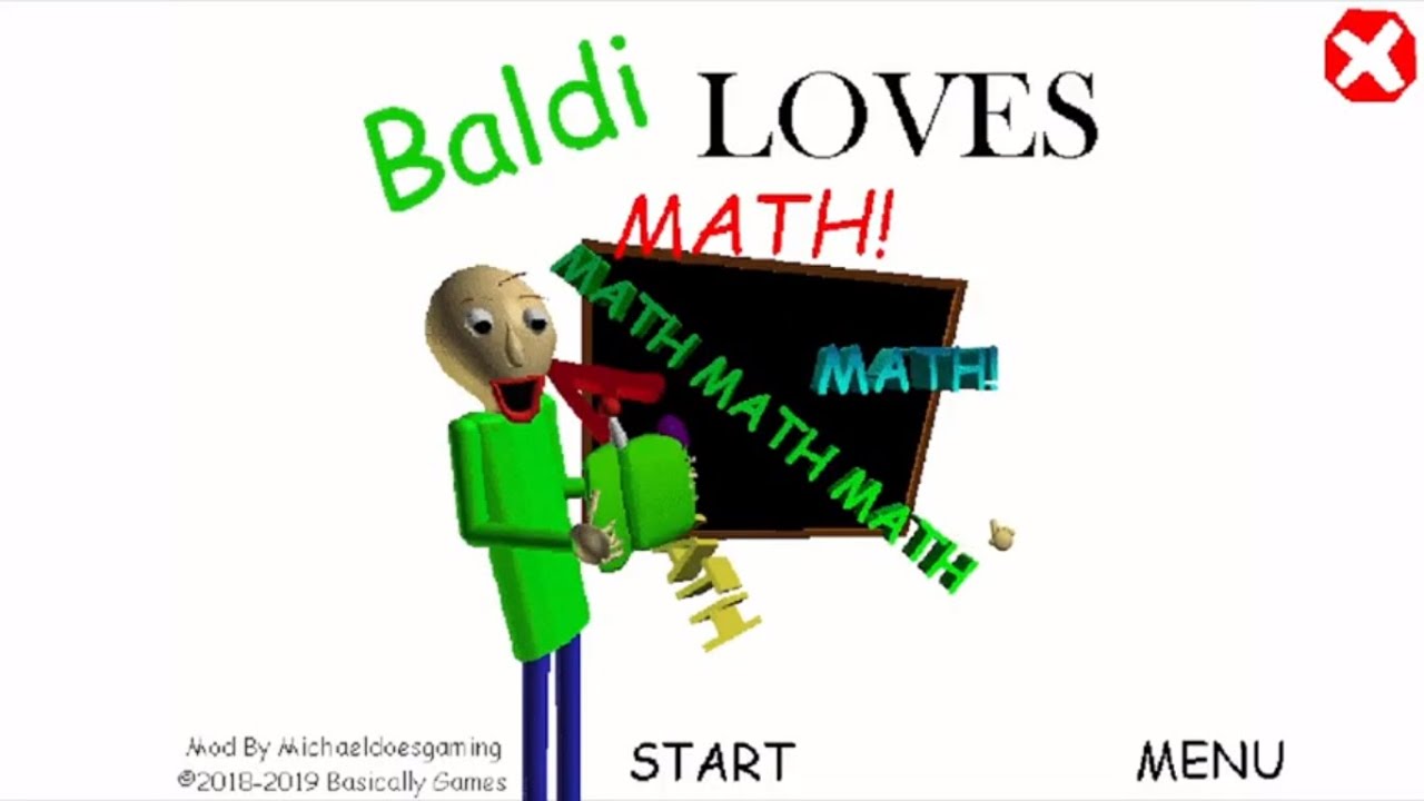 Baldi Loves Math l Baldi's Basics Mod - YouTube