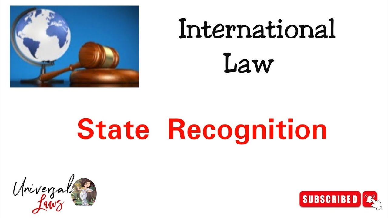 Concept of State Recognition || Theories || Modes||#ukj2022 #ukpcsj # ...