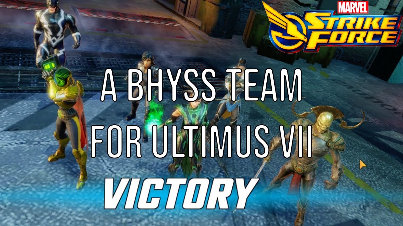 A BHYSS Team for Ultimus VII - Marvel Strike Force - YouTube