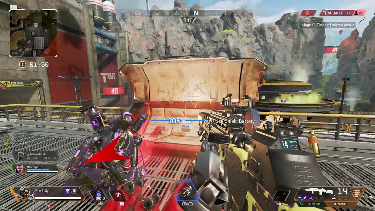 The bot returns to BR - Apex Legends World's edge - YouTube