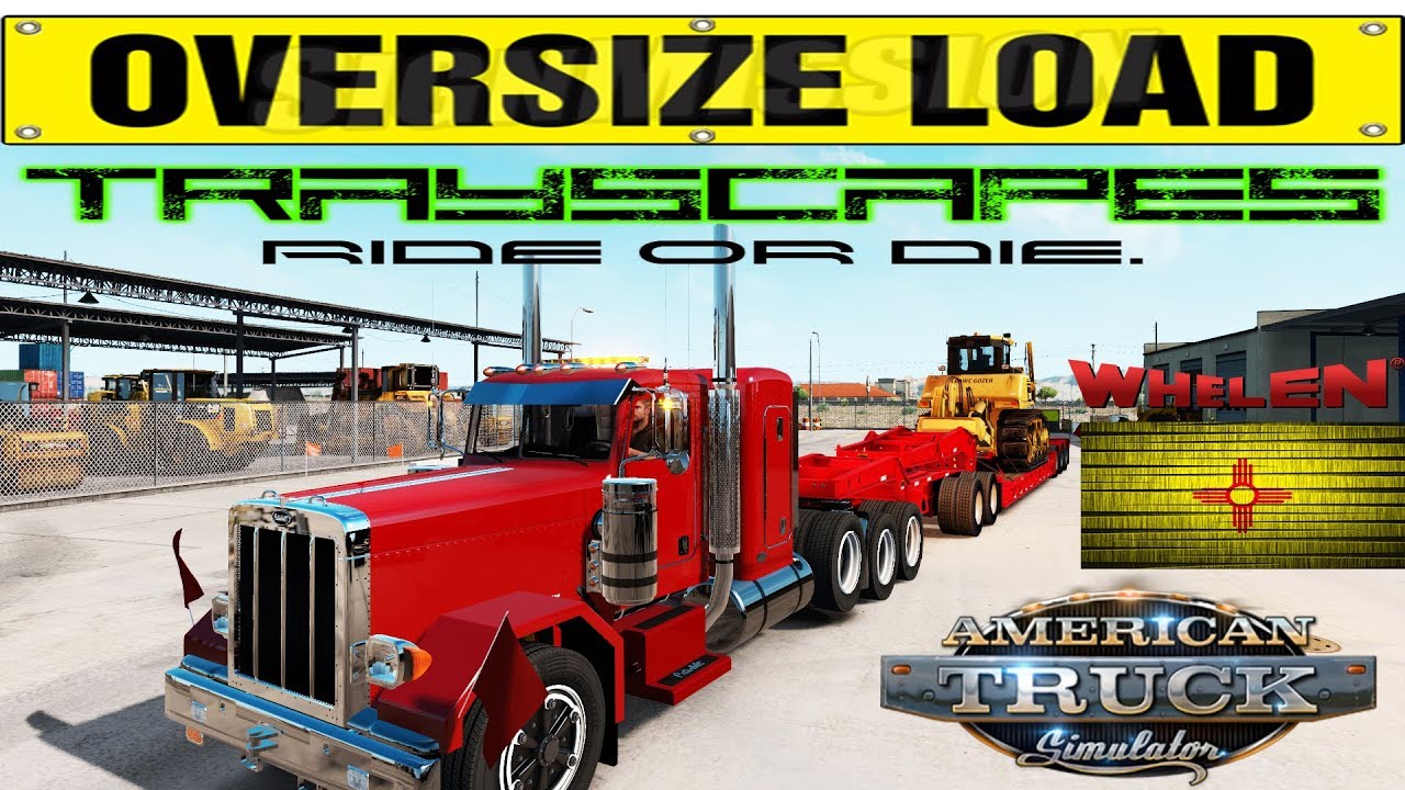 Heavy Hauling With My New Whelen Light bar in New Mexico Holbrook To ...