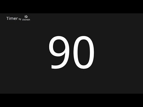 90 Second Countup Timer