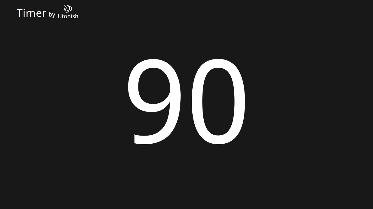 90 Second Countup Timer - YouTube