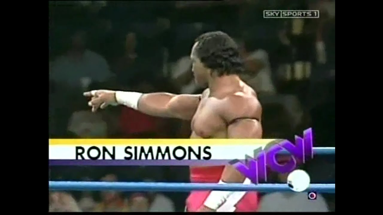 Ron Simmons vs Taylor Made Man Worldwide June 27th, 1992 - YouTube