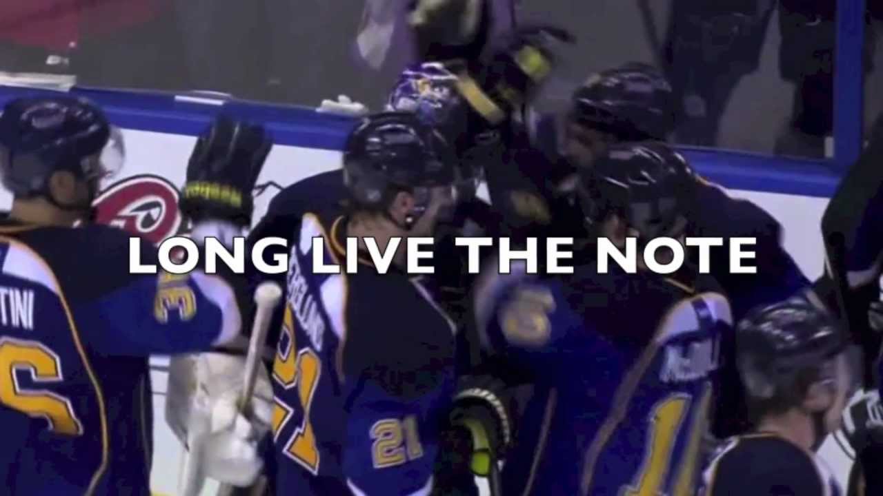 St. Louis Blues Hockey Tribute (Long Live the Note) - YouTube