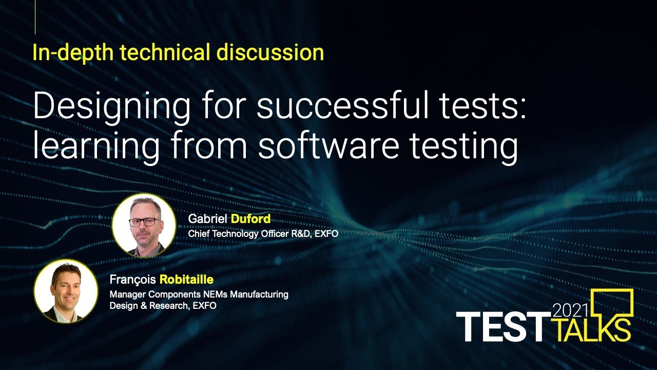 Designing for successful tests: learning from software testing - YouTube