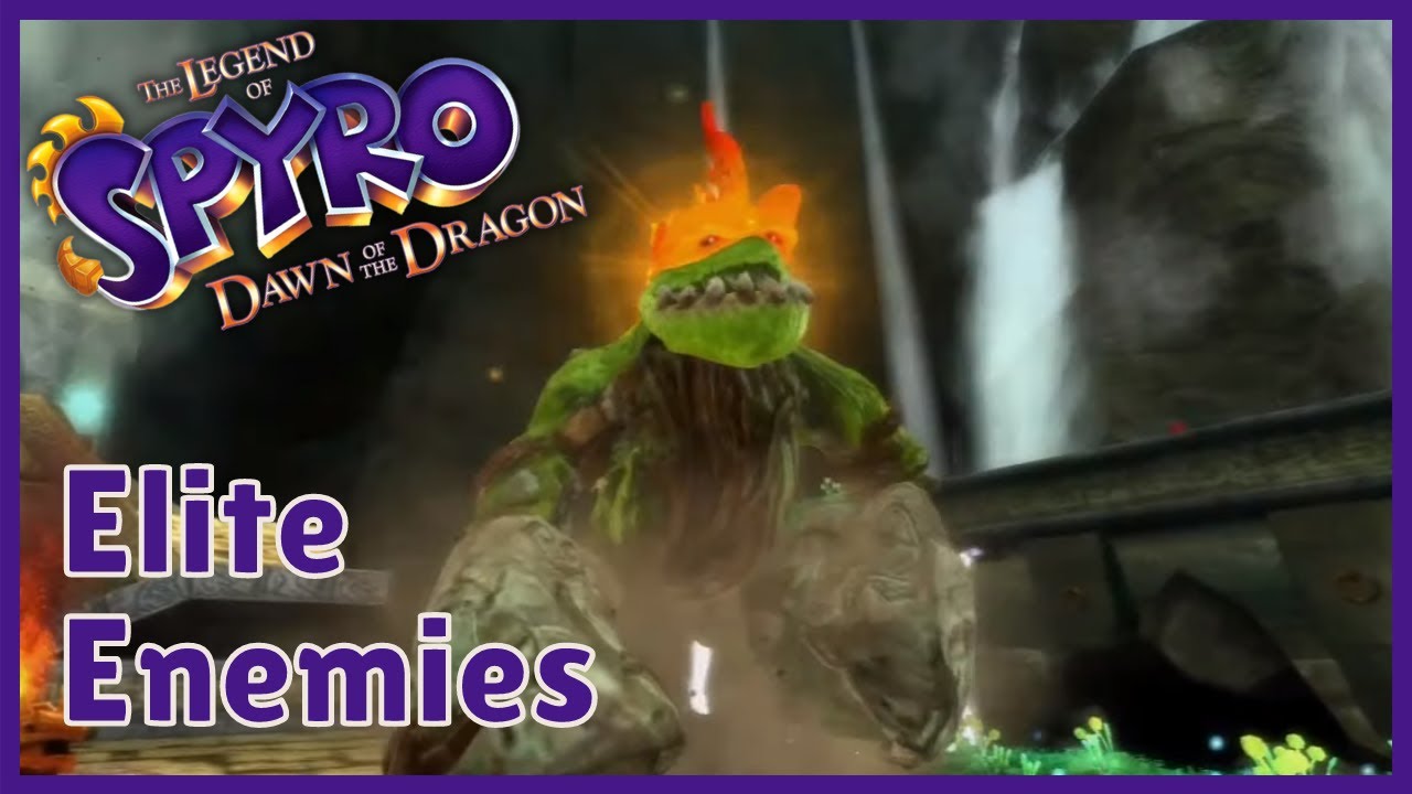 The Legend Of Spyro 3: Dawn Of The Dragon Elite Enemies - YouTube