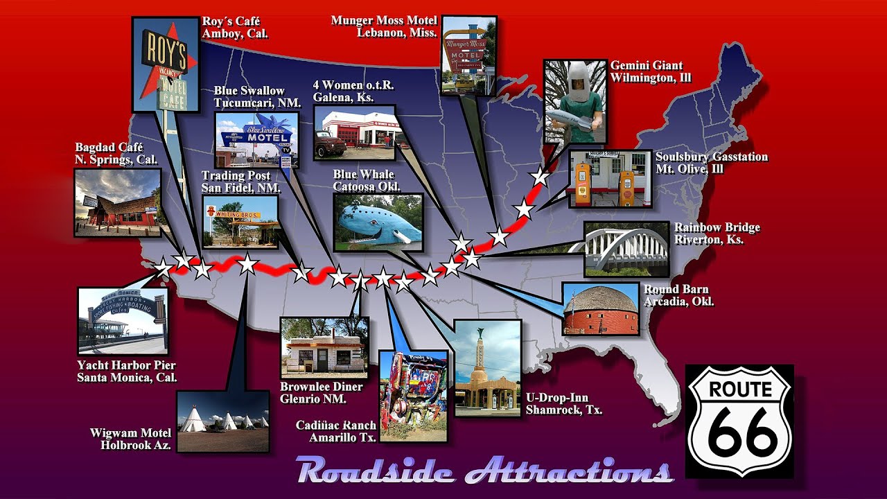 The BEST Stops On Route 66 | US Road Trip #route66roadtrip - YouTube
