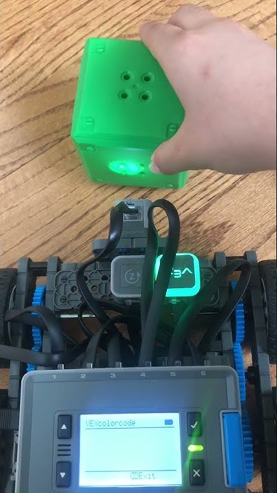 VEX Code IQ Color Sensor and Touch LED - YouTube