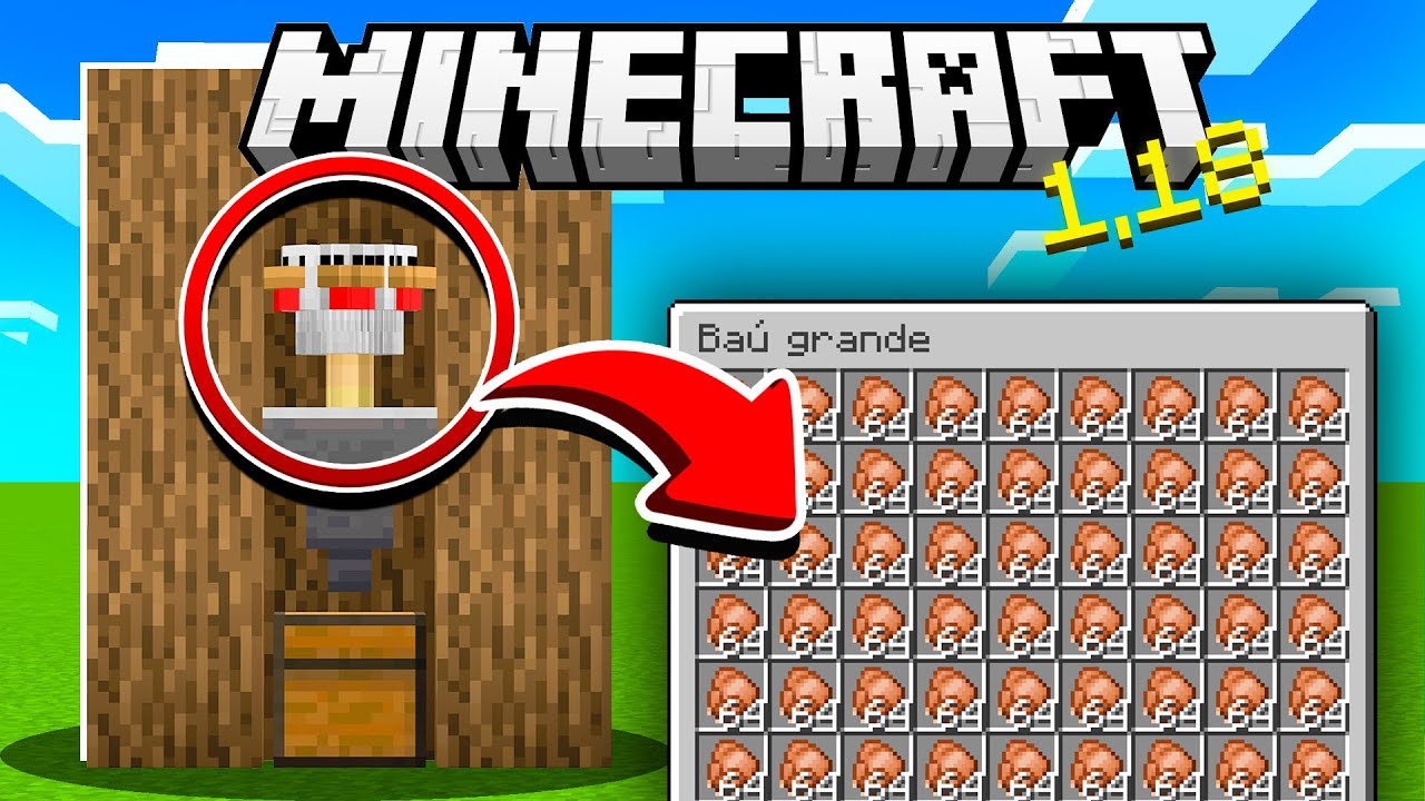 COMO FAZER FARM DE COMIDA DO MINECRAFT 1.19 - YouTube