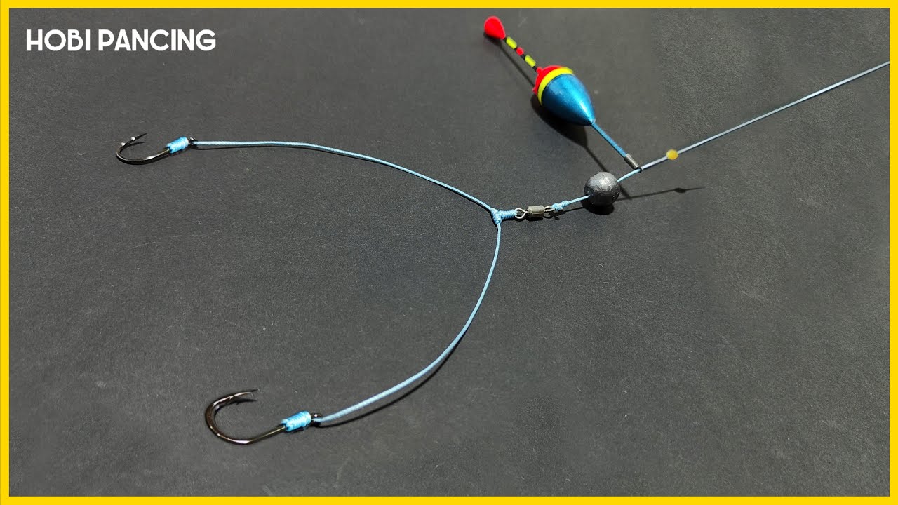 Anti Twist | Anti Tangled T-Knot Fishing Line Rigging | How to Tie - YouTube