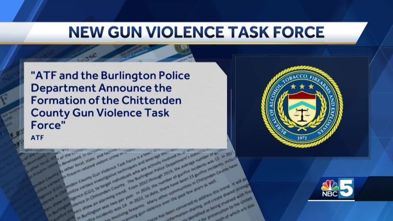 ATF announces Chittenden County Gun Violence Task Force - YouTube