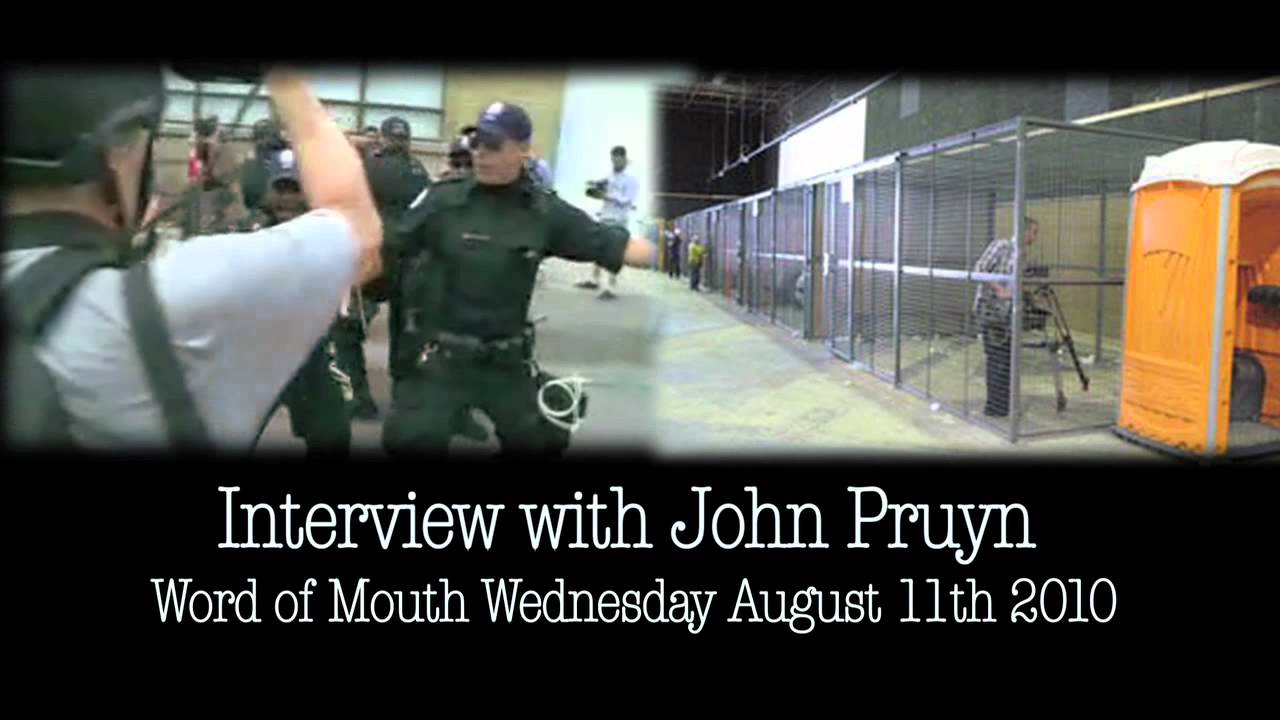G20 UNLAWFUL ARREST the story of John Pruyn - YouTube