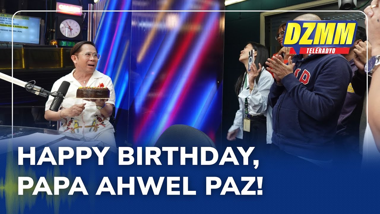 Colleagues, friends join Papa Ahwel Paz’s 53rd birthday celeb | Alam Na ...