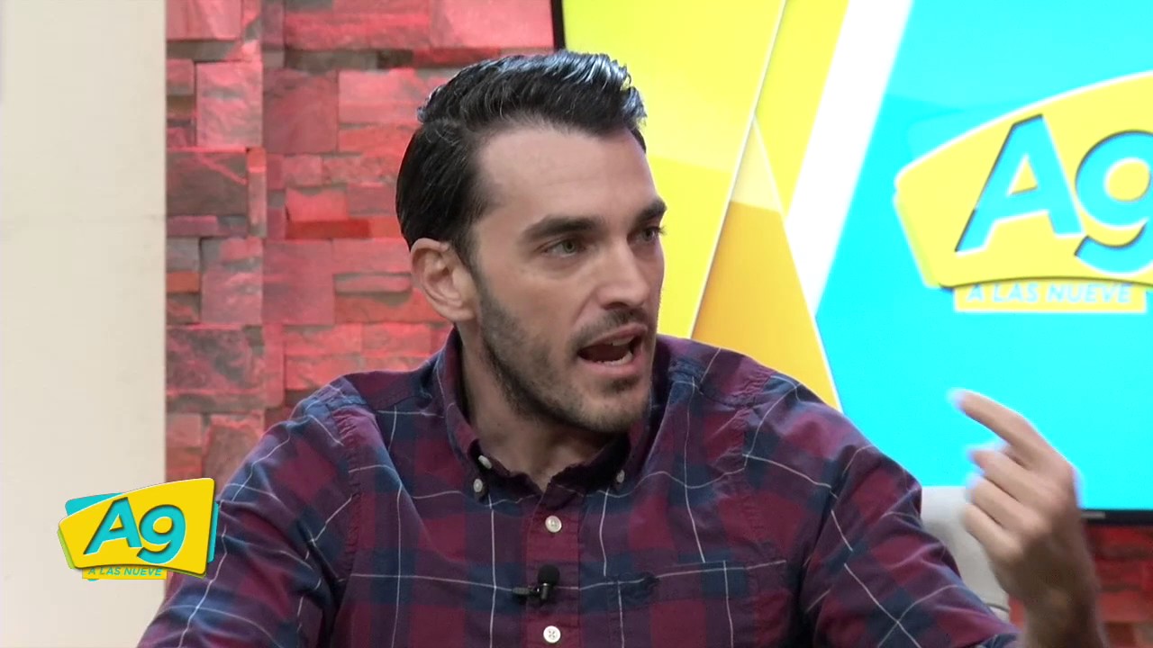 Actor Nico Galán En A Las 9 - YouTube