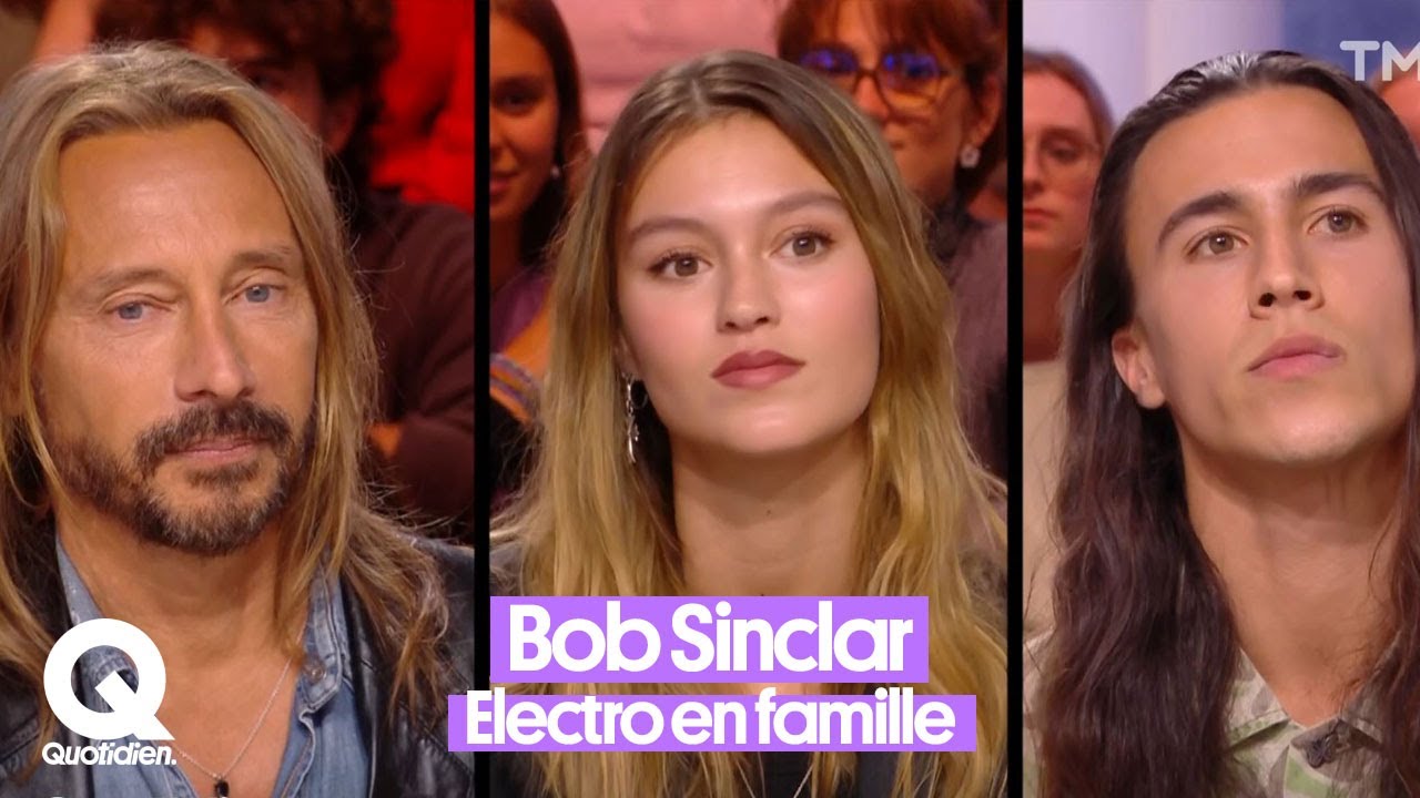 Bob Sinclar : la musique, une affaire de famille - YouTube