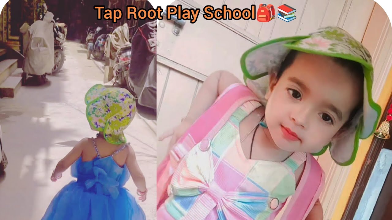 My First "Tap Root Play School" in #delhi 📚 (2.9 age) 🥰😎 - YouTube