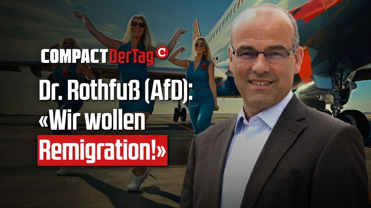 Dr. Rothfuß (AfD): «Wir wollen Remigration!» - YouTube