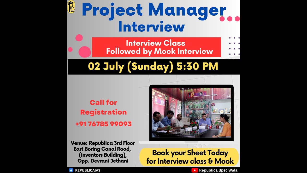Republica BPSC Wala Project Manager Interview Program YouTube republica-bpsc-wala-project-manager-interview-program-youtube