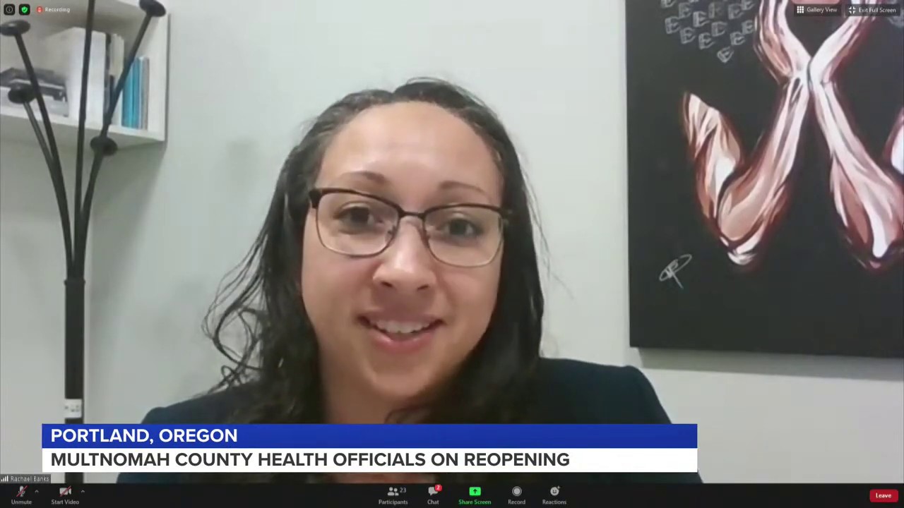 Multnomah County health officials discuss Phase 1 reopening - YouTube