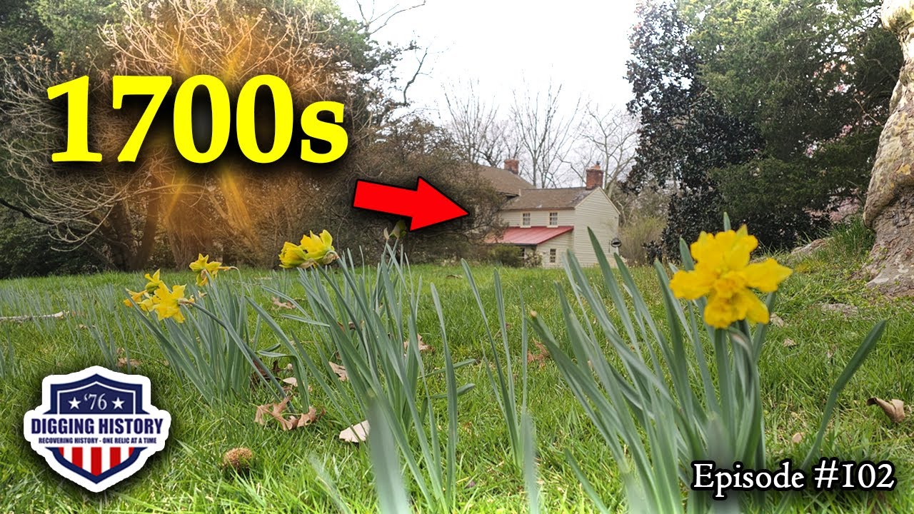 Metal Detecting a 1700s House for LOST TREASURES! - YouTube