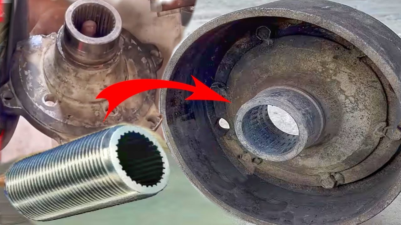 Fix Weak Links Forever! Heavy-Duty Spline Repair Done the Right Way ...