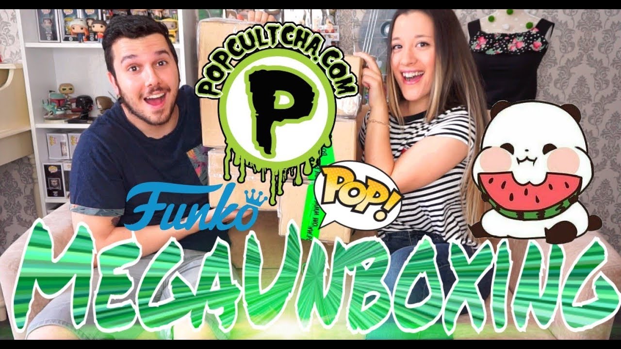 MegaUnboxing Funko Pop! de Popcultcha - YouTube