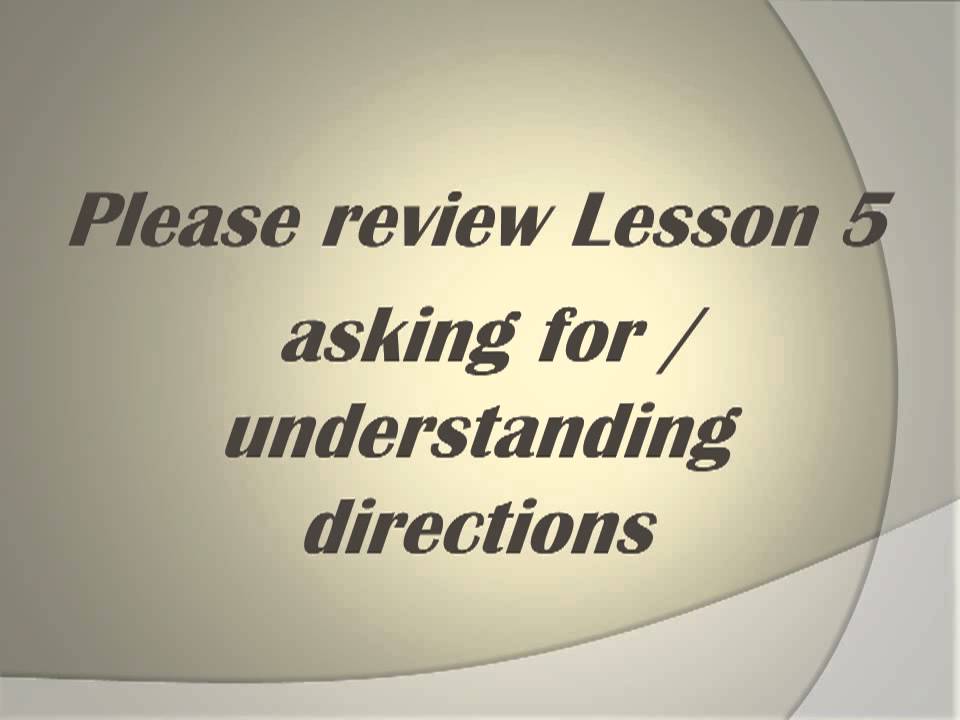 Learn Basic Romanian Lesson 13: Addresses and Distances - YouTube