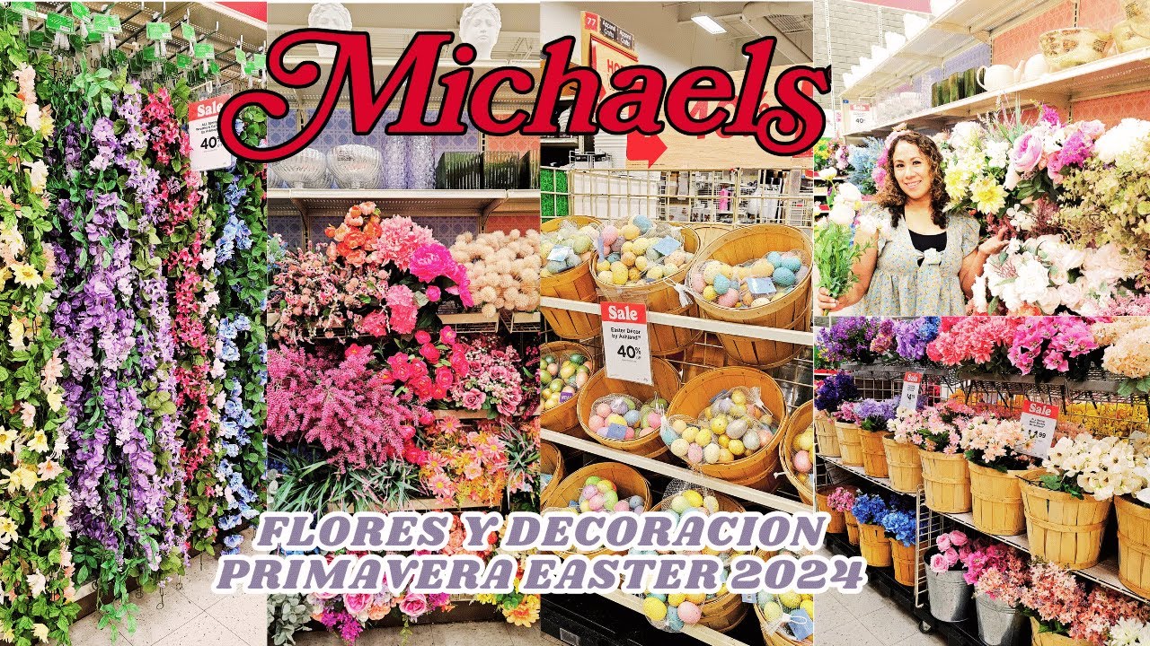 Mira lo que tiene Michael's 👇 😍 Para Primavera-Easter 2024 #homedecor # ...