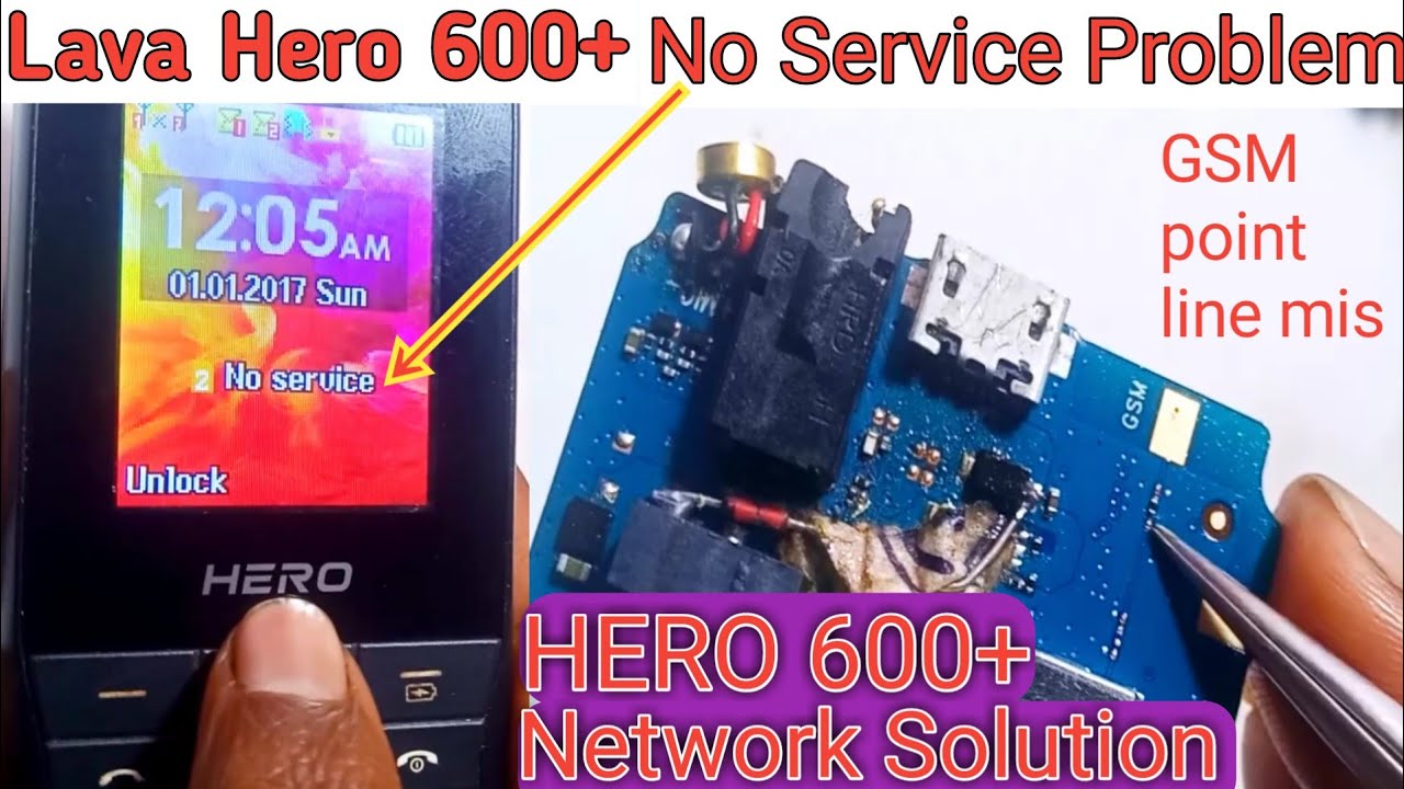 Lava Hero 600+ No Service Problem | lava hero 600+ network solution ...
