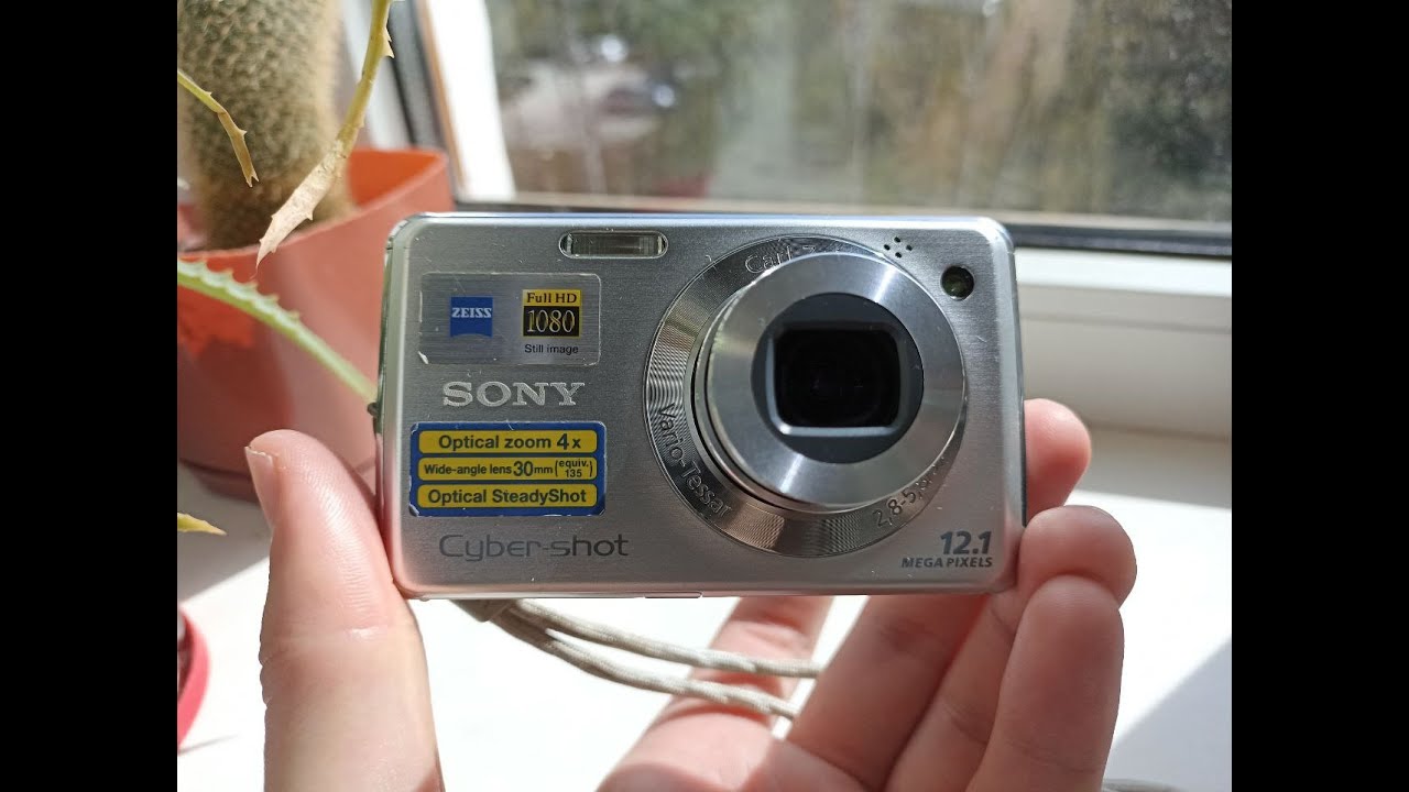 💥Camera Sony Cyber-Shot Silver DSC-W220 12.1 MP digital vintage compact ...