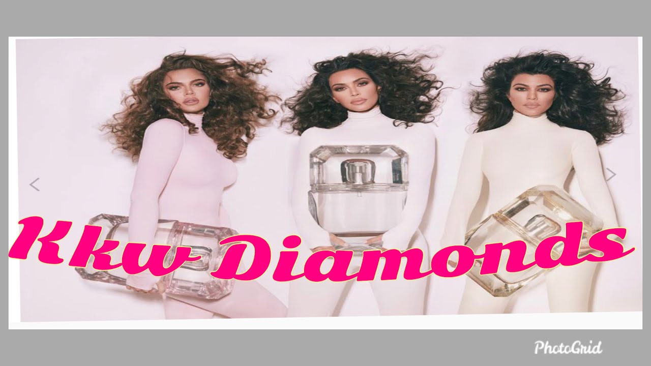 KKW Diamonds Fragrance | Unboxing and review - YouTube
