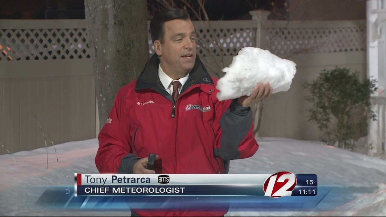 Chief Meteorologist Tony R Petrarca - YouTube