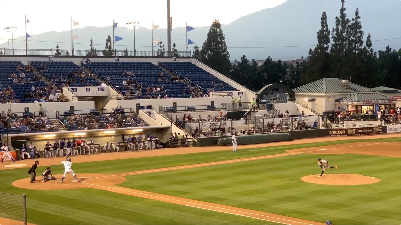 California Baseball Road Trip Day 17: Rancho Cucamonga Quakes - YouTube