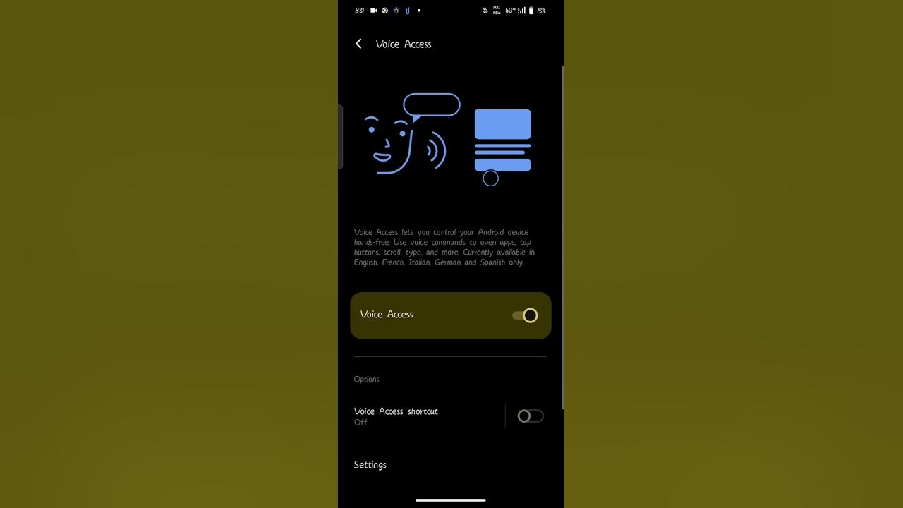 voice command setting for android - YouTube