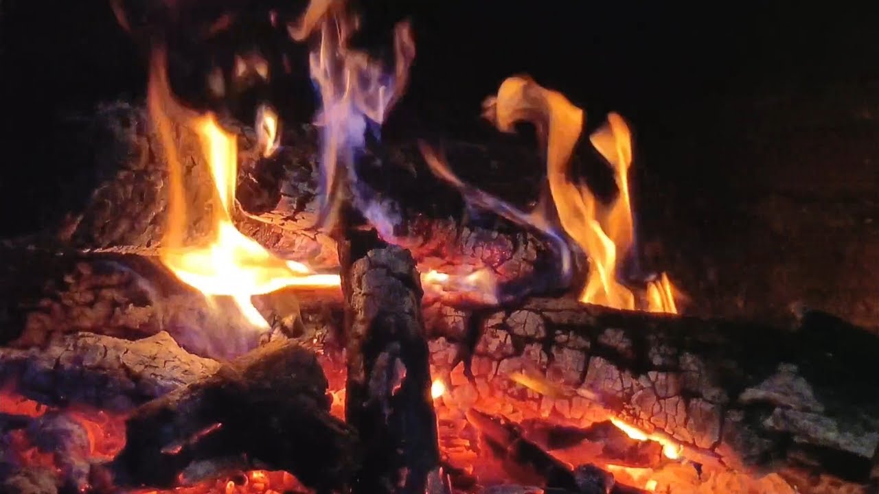 Fireplace with Crackling Fire Sounds 🔥Relaxing Fireplace Ambience for ...