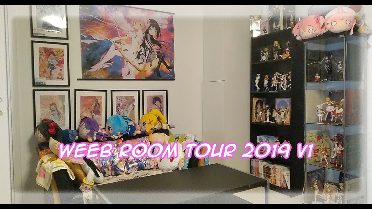 Weeb room tour 2019 - YouTube