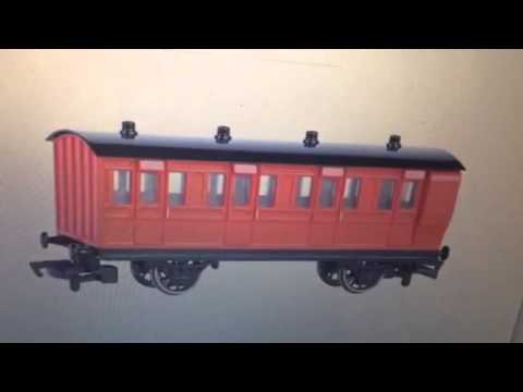 Bachmann red branchline coaches revealed - YouTube