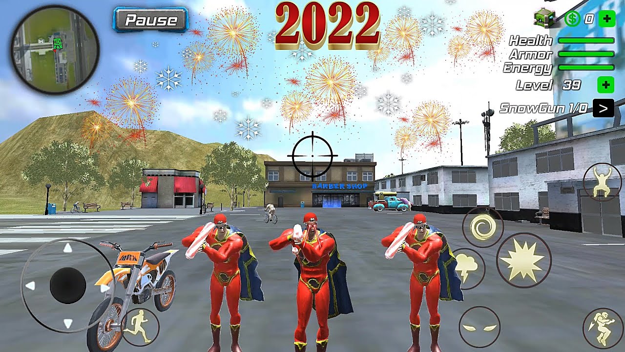 Amazing Powerhero : New York Gangster #62 Fireworks Show - YouTube