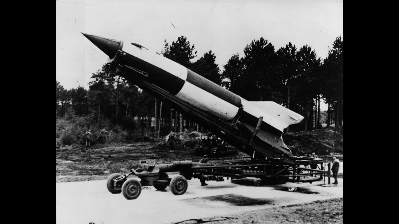Damaged German Forts & Rocket Launchers, July 1944 - YouTube