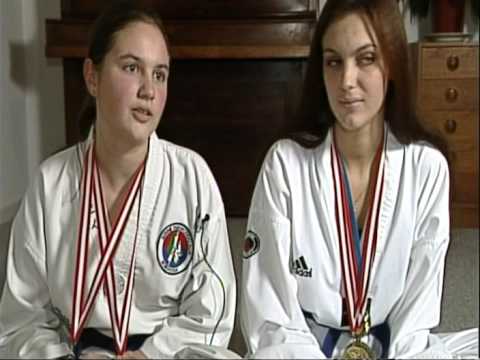 Lisa Lents - 12 years old - Danish Taekwondo Champion - YouTube