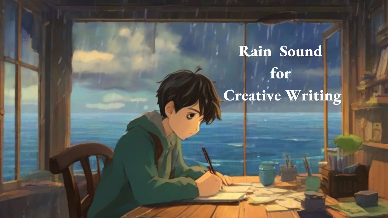 Writing White Noise | Focus on Creative Writing | 1 Hour Rain Sound ...