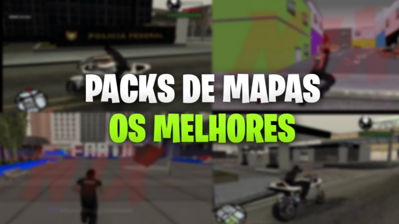 PACKS DE MELHORES MAPAS ROLEPLAY PARA SAMP LEMEHOST ANDROID - YouTube