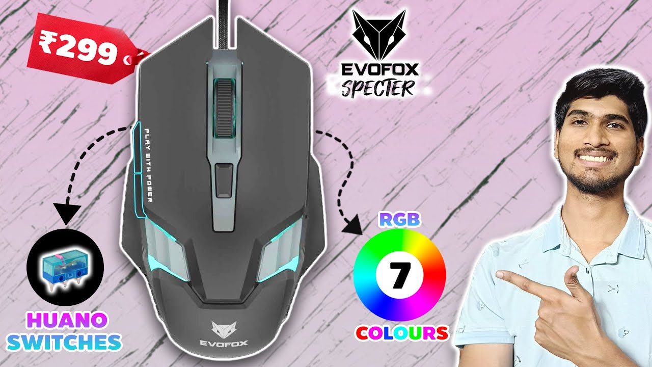 Evofox Spectre Gaming Mouse Review | Gaming Mouse Worth ₹299 Really ...
