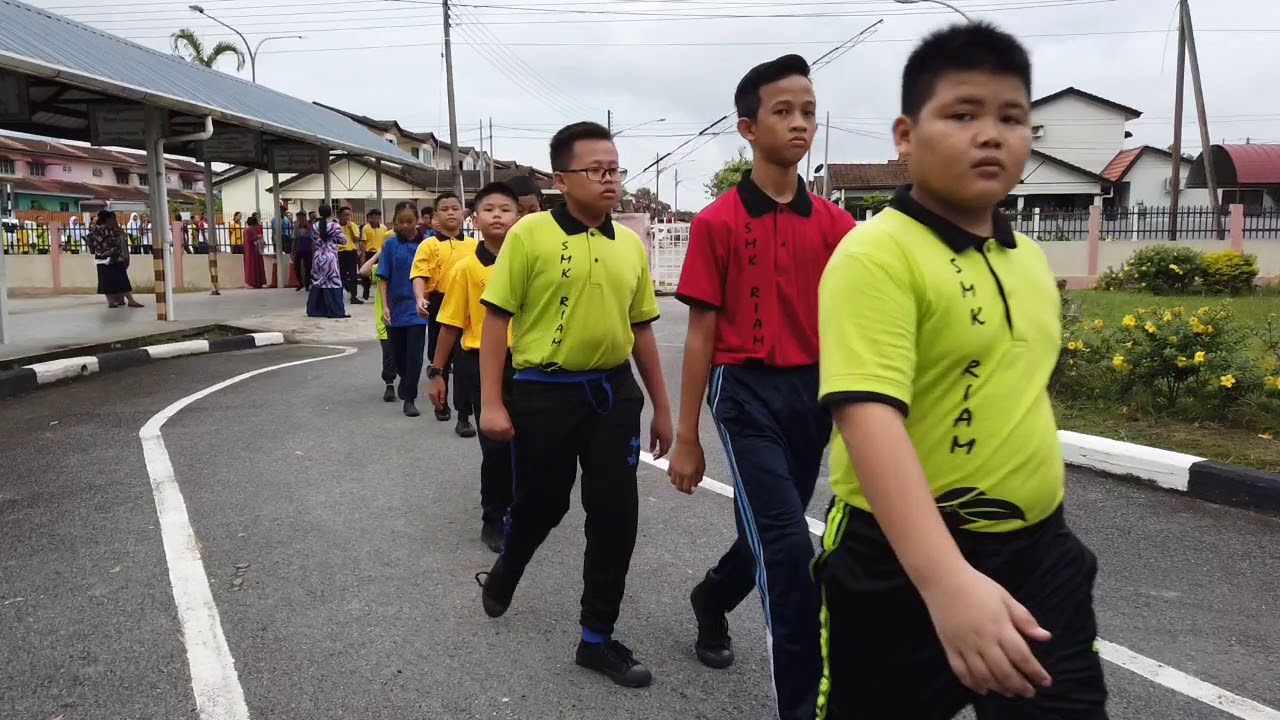 LATIHAN PERGI DAN BALIK 1 2020 SMK RIAM - YouTube