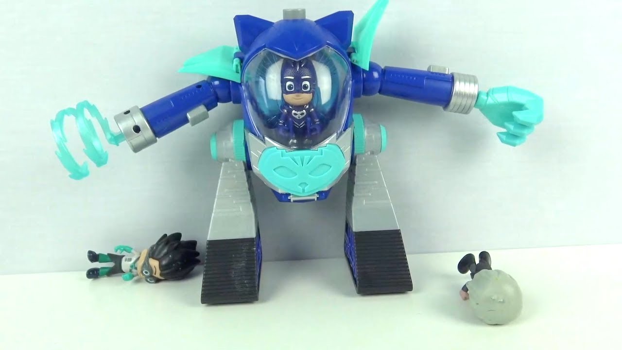 Pyjamahelden Catboy Turbo Mover Roboter Pj Masks Bandwerfer und Kralle ...