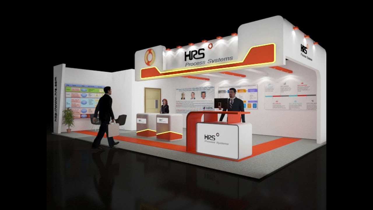 #3dsmax #3DDesigner, stall design for exhibition, Corporate Stall ...