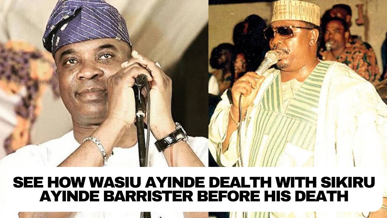 See how Wasiu Ayinde dealth with Sikiru Ayinde Barrister before his ...