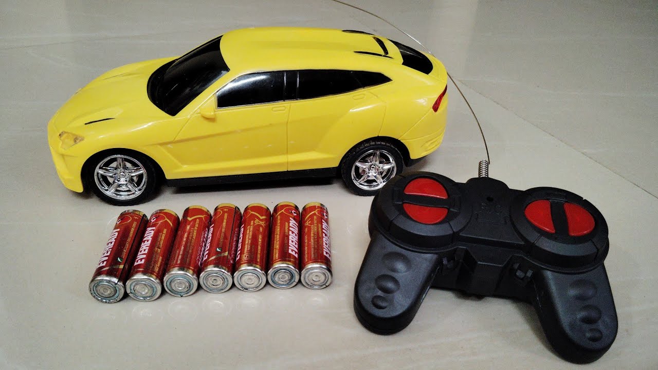 Unboxing Amazing!!! Yellow RC Car!! - YouTube