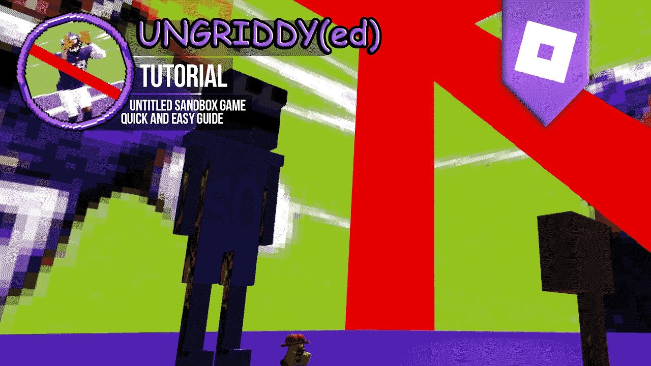 HOW TO GET UNGRIDDY(ed) BADGE! | Untitled Sandbox Game - USG [ROBLOX ...